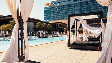 M Pool | VIP Day Bed & Cabanas Available | M Resort Las Vegas