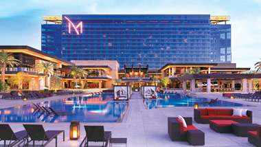 M Pool | VIP Day Bed & Cabanas Available | M Resort Las Vegas